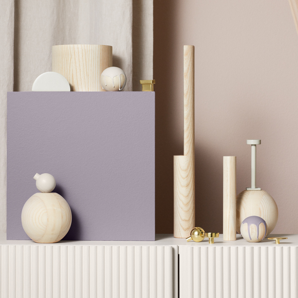 Folke Tall 170 RAW (untreated) - Furniture leg in ash wood