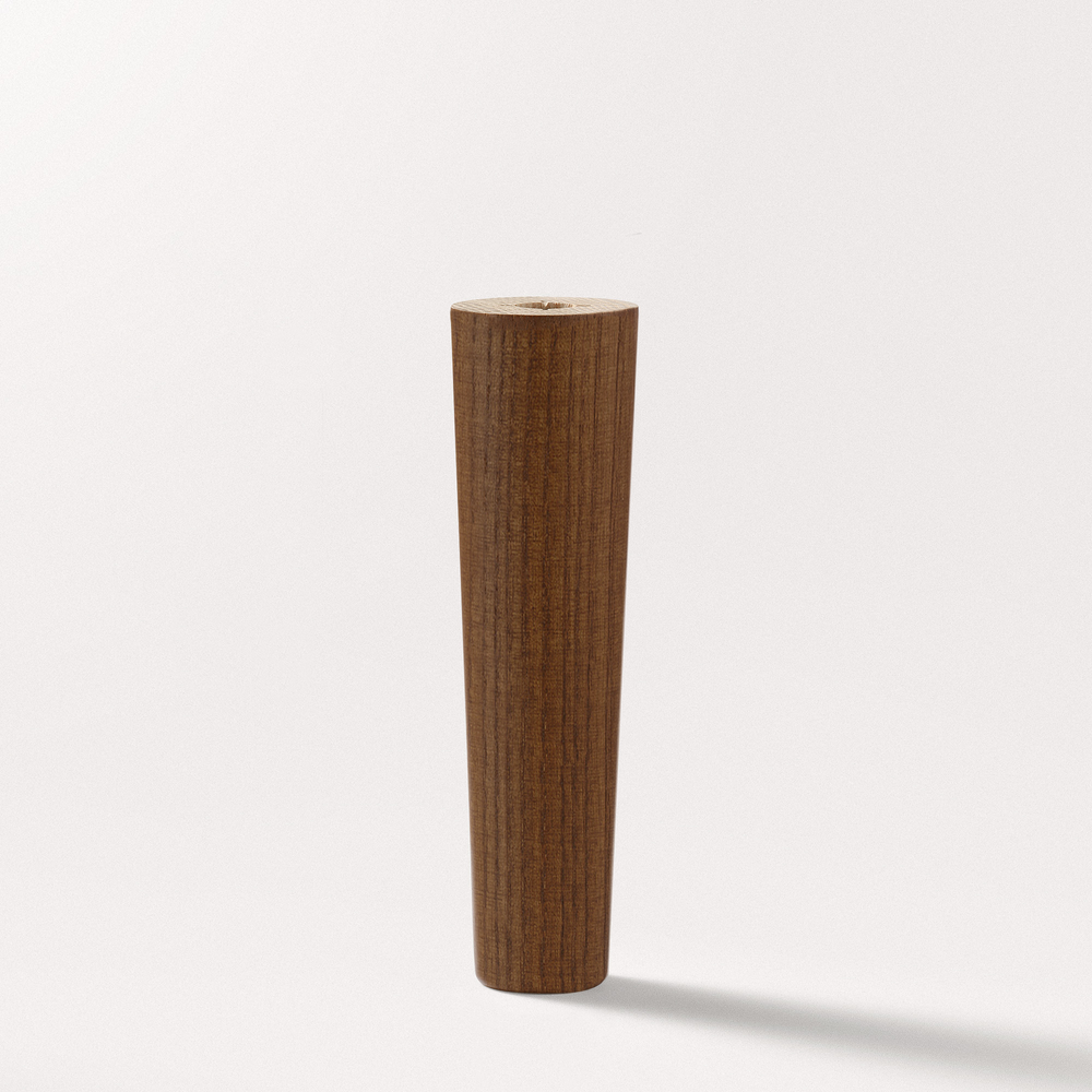 Carl 170 Dark wood finish - Möbelben i askträ