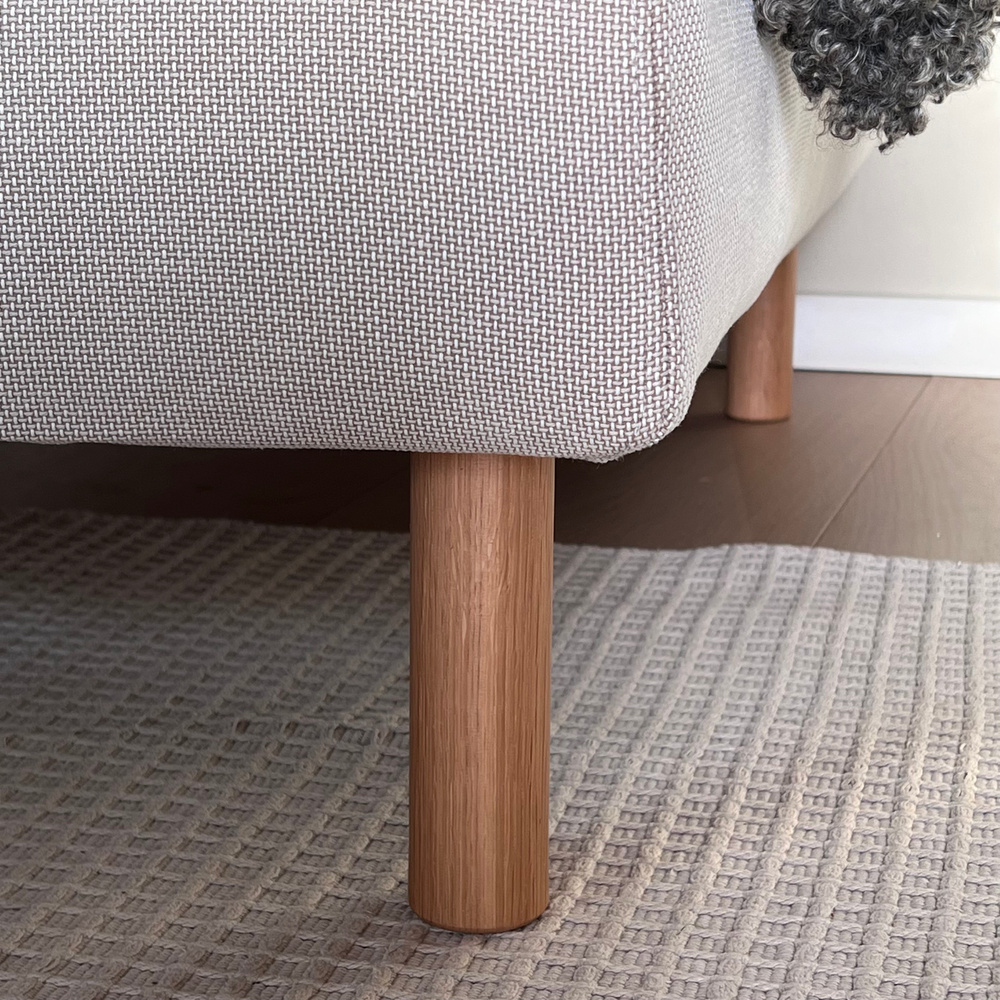 Sweef x Prettypegs Folke Little 170 RAW (untreated) - Möbelbein aus Eschenholz