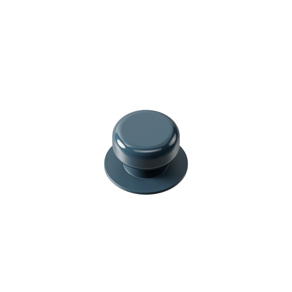 Ted Ø50 Slate Blue - Metal knob