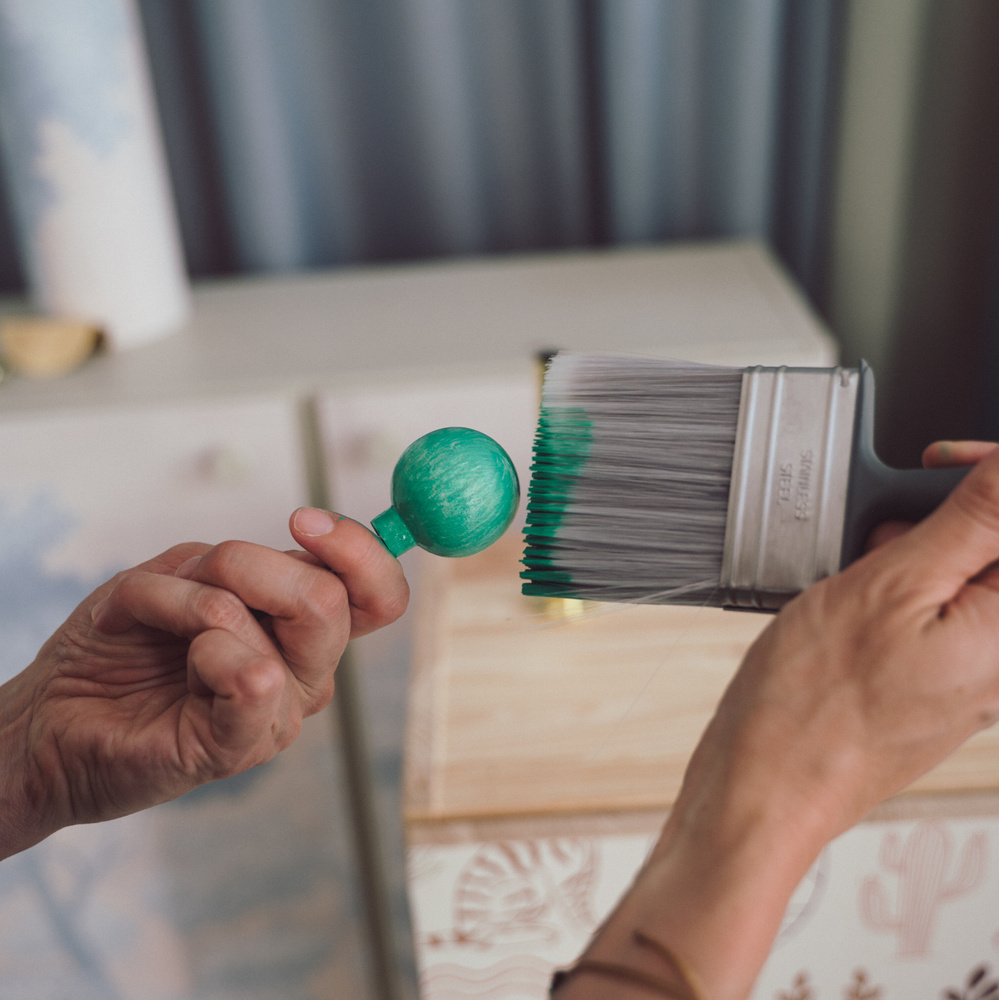 Bill 30Ø Mellow Yellow - Knob in ash wood