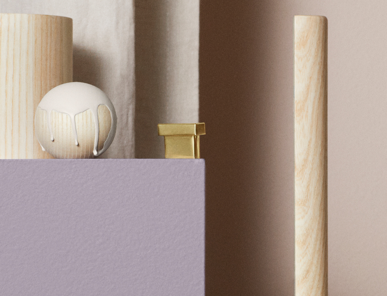 Alma 30 Black - knobs in steel