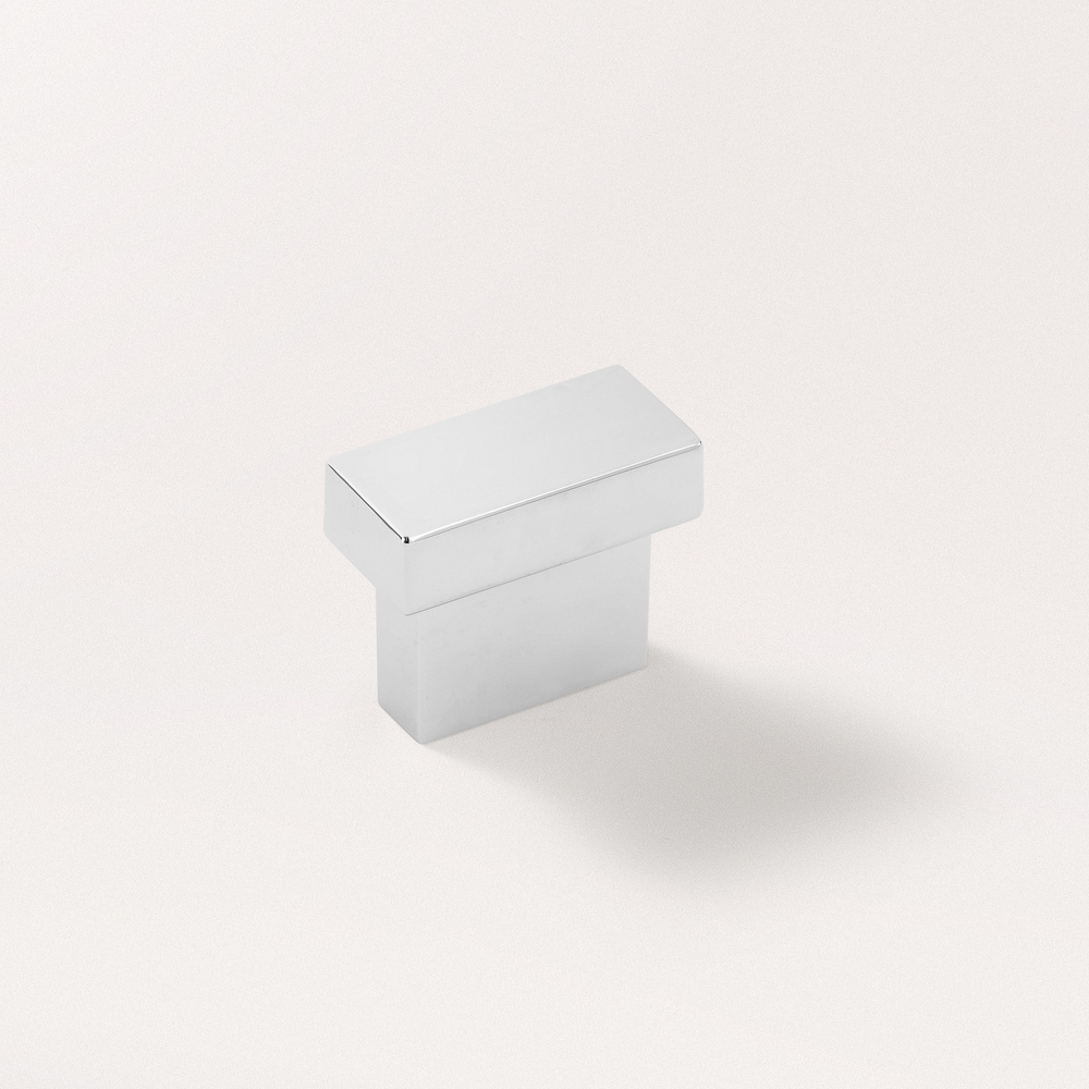 Alma 30 Shiny Chrome - knobs in steel