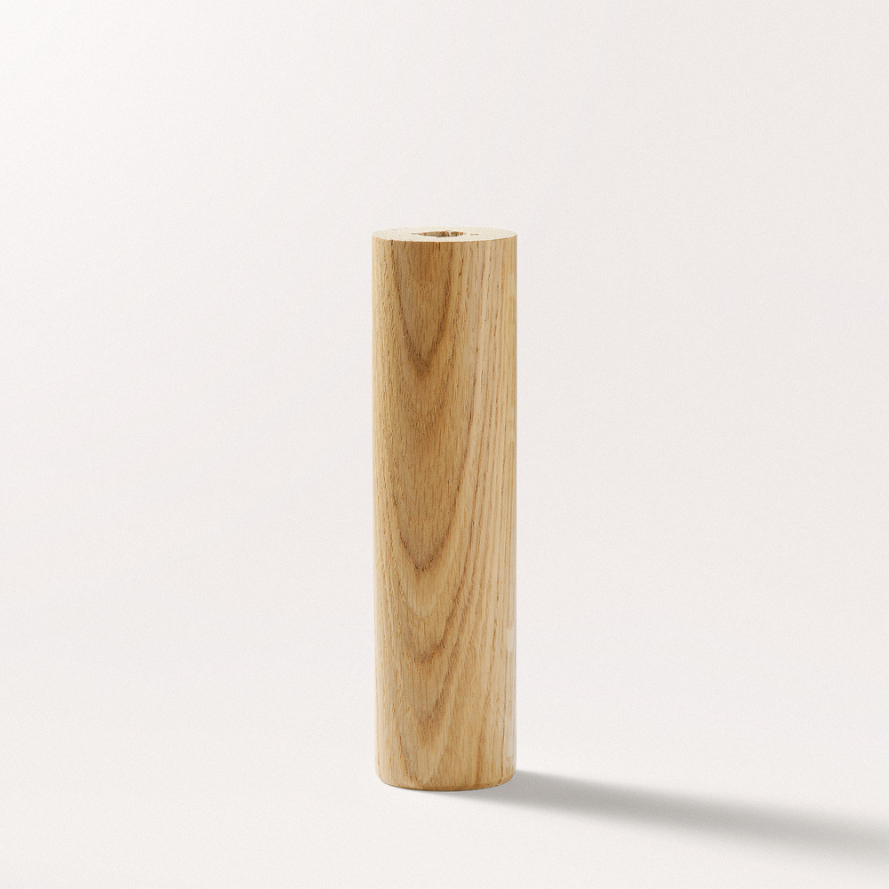 Folke Little 170 Oak natural - Furniture leg in oak wood